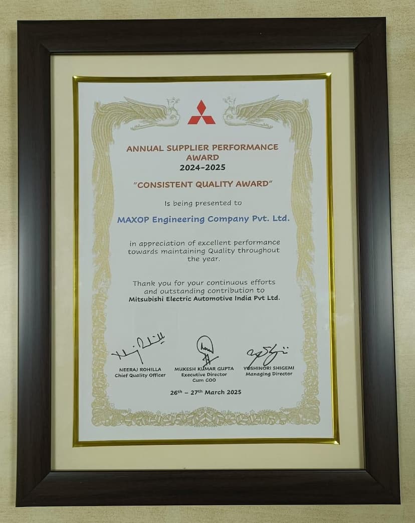 Precision Components Manufacturing Company in India - Maxop